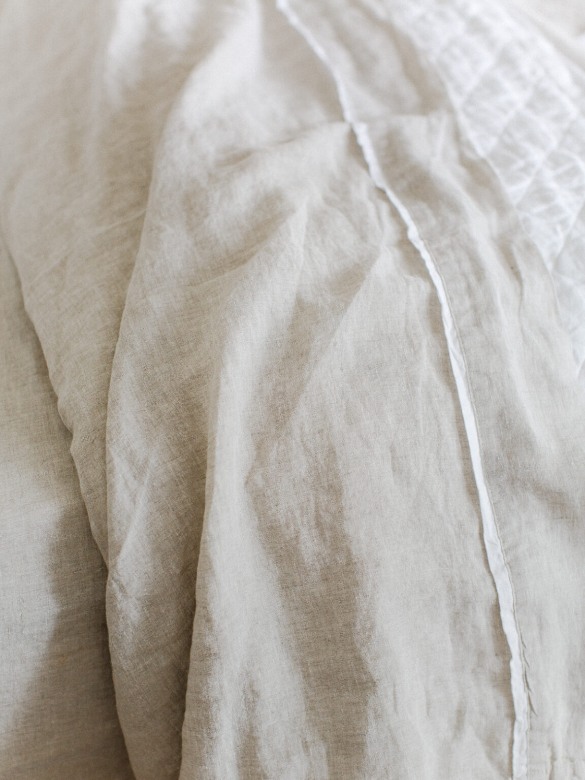 Cozy Fall Bedroom & DIY Linen Headboard | Laine and Layne