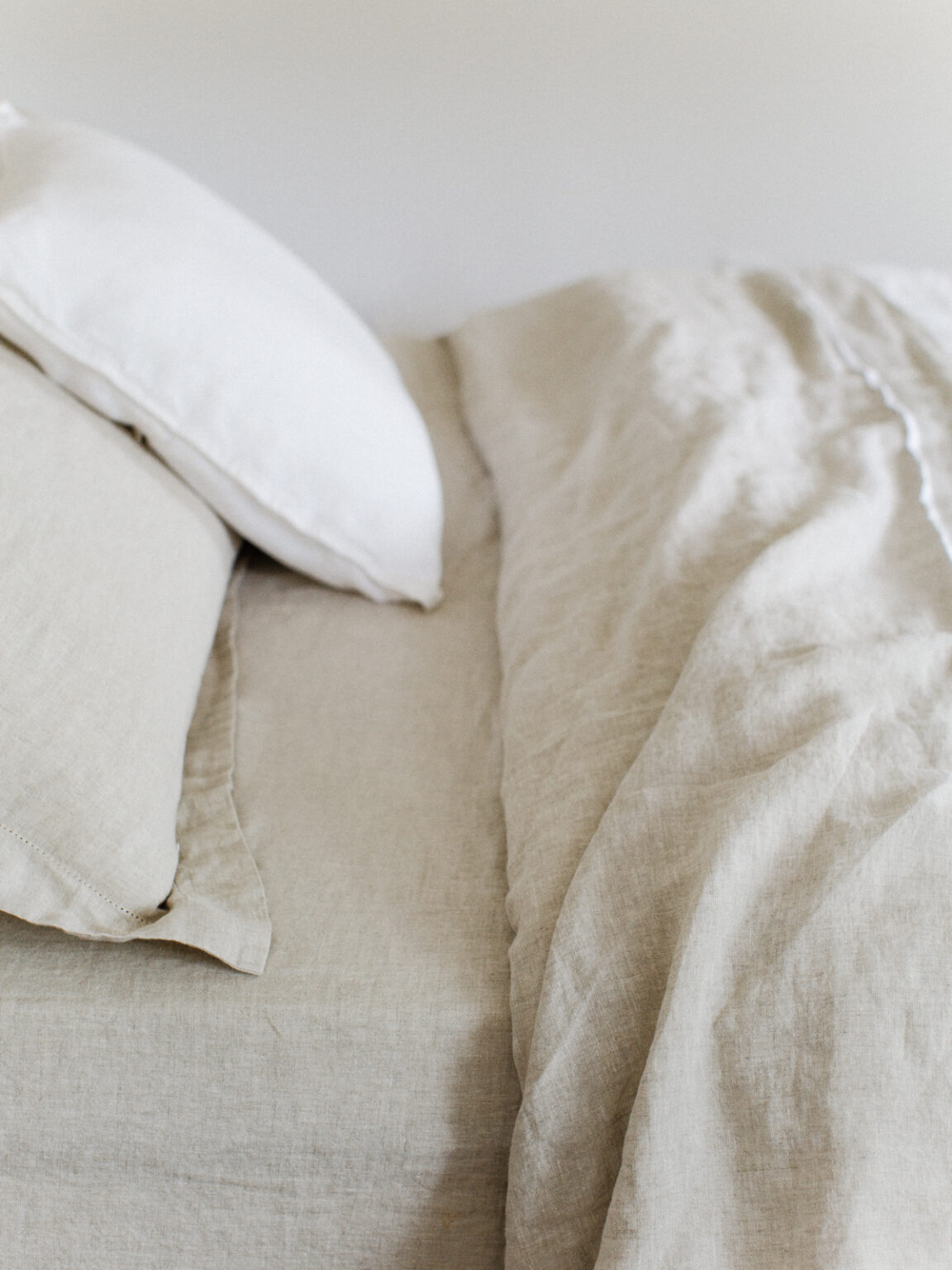 Cozy Fall Bedroom & DIY Linen Headboard | Laine and Layne