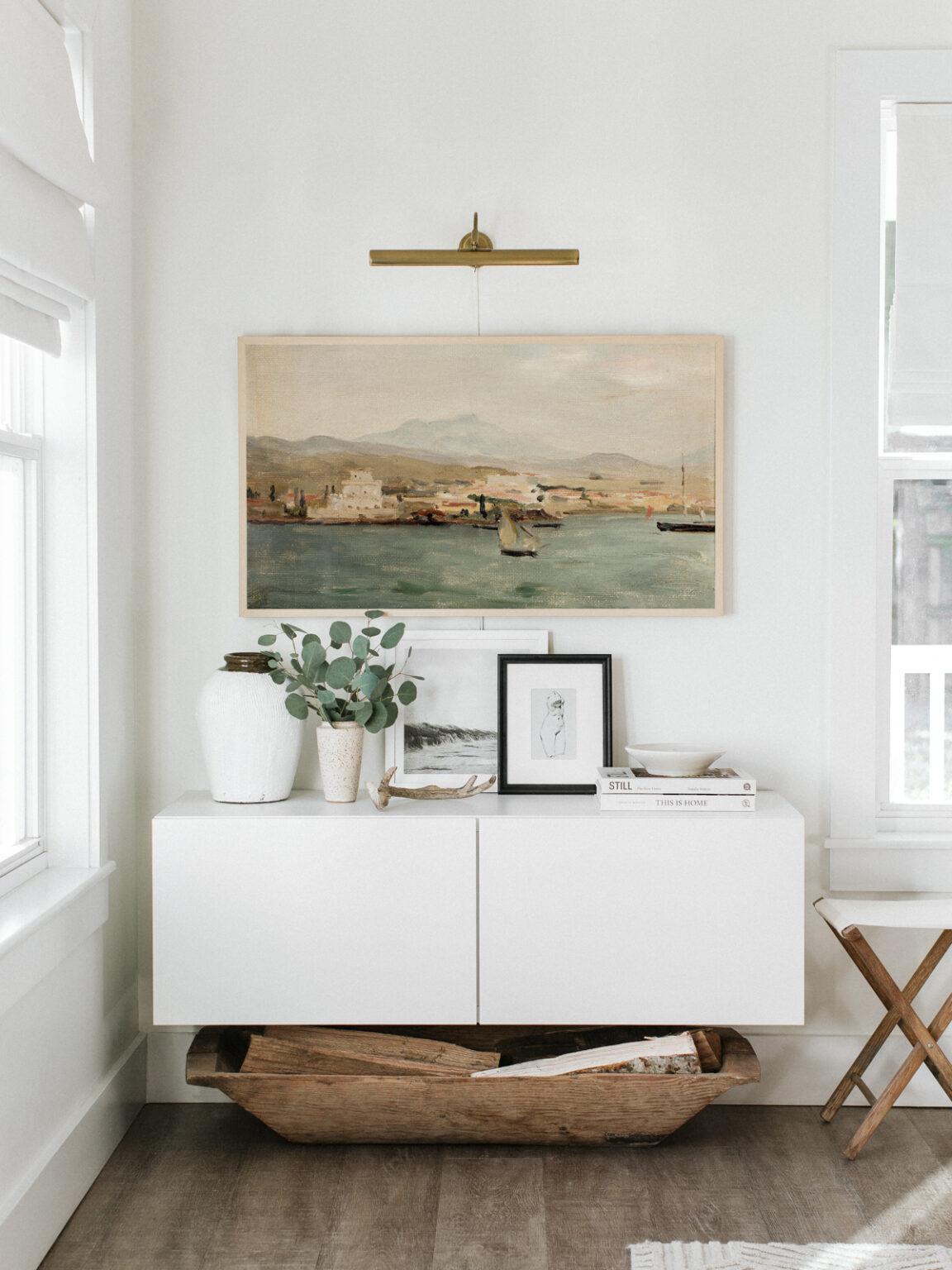 Samsung Frame TV Art + Tips | Laine and Layne