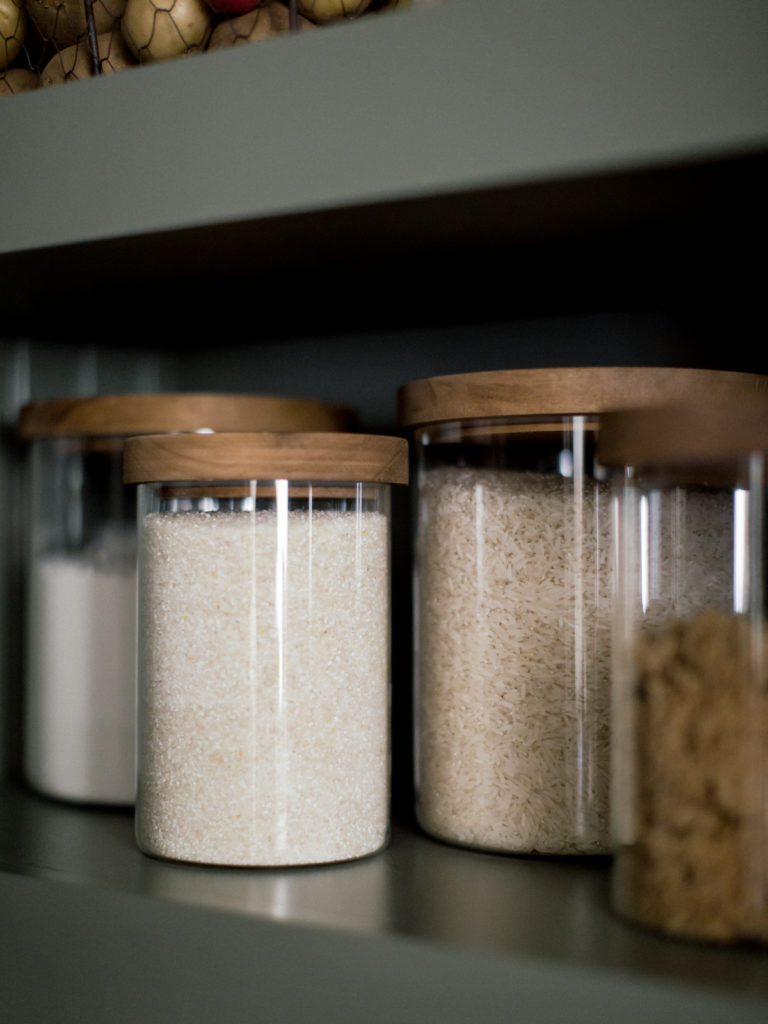 Pantry Reveal : How To Update A Dated Corner Pantry | Laine and Layne