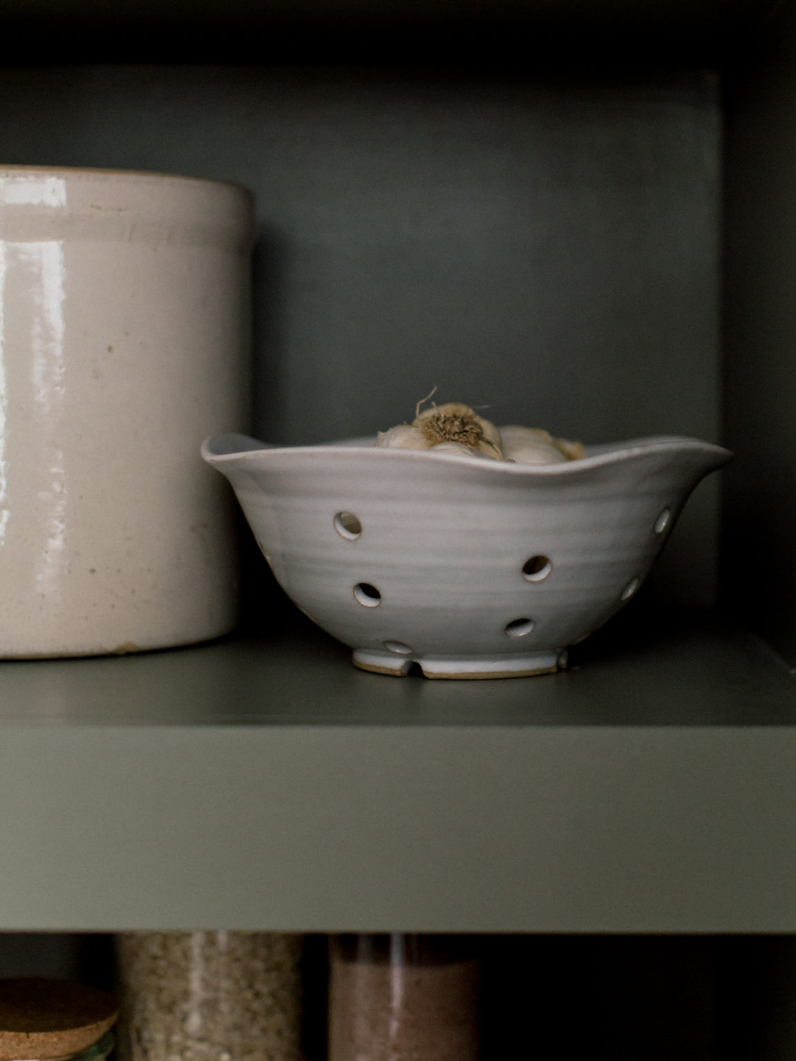 Pantry Reveal : How To Update A Dated Corner Pantry | Laine and Layne