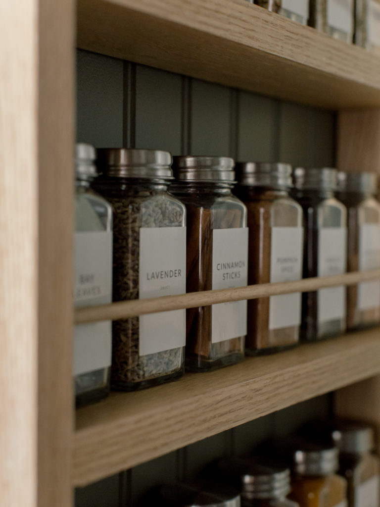 Pantry Reveal : How To Update A Dated Corner Pantry | Laine and Layne