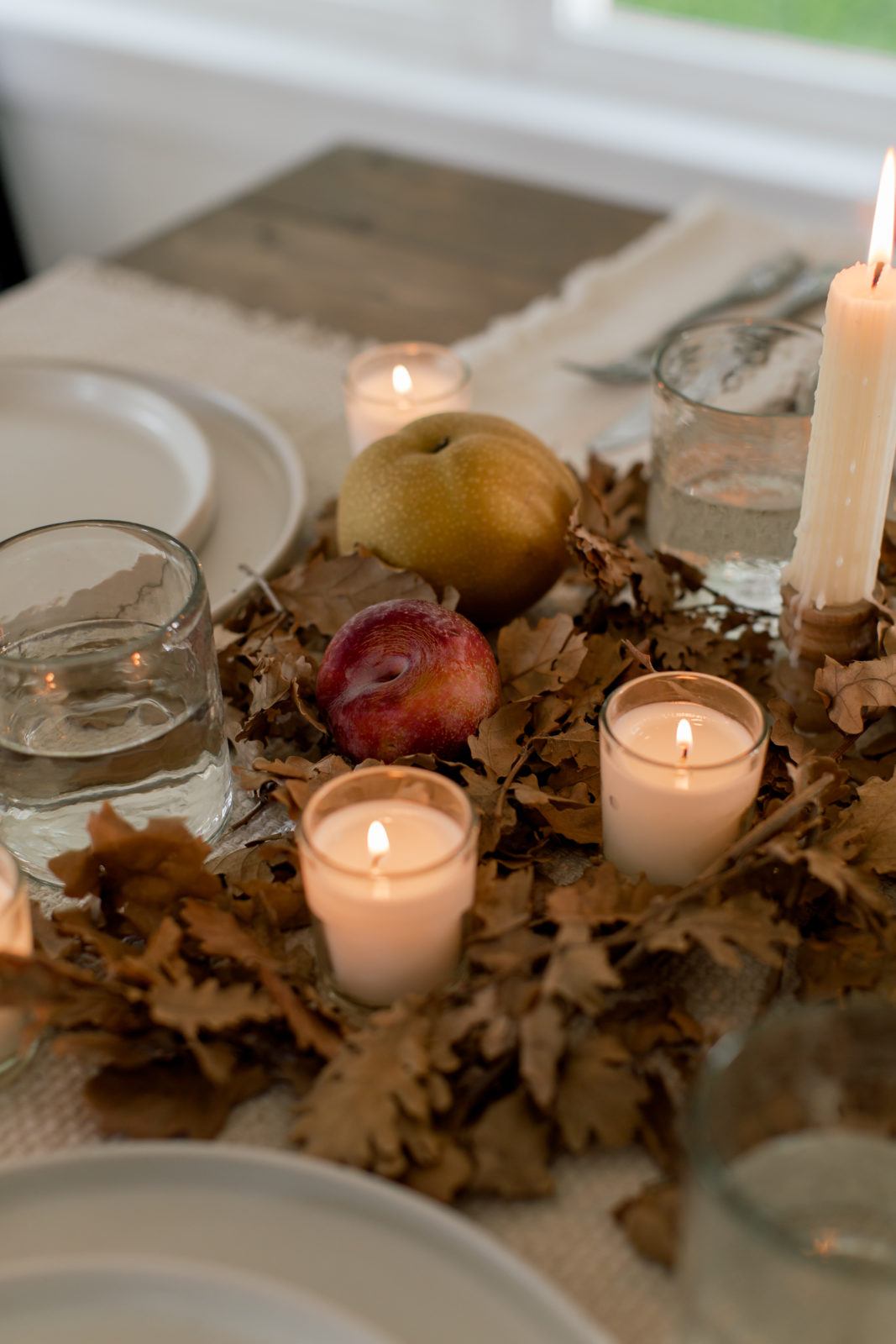 Candlelight Fall Tablescape Inspiration | Laine and Layne