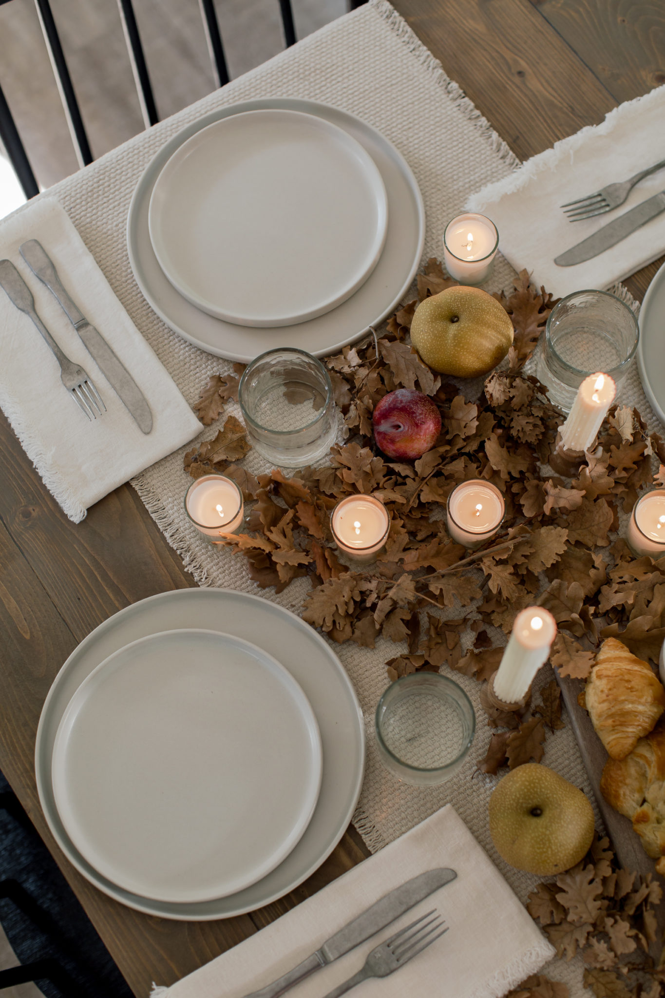 Candlelight Fall Tablescape Inspiration | Laine and Layne