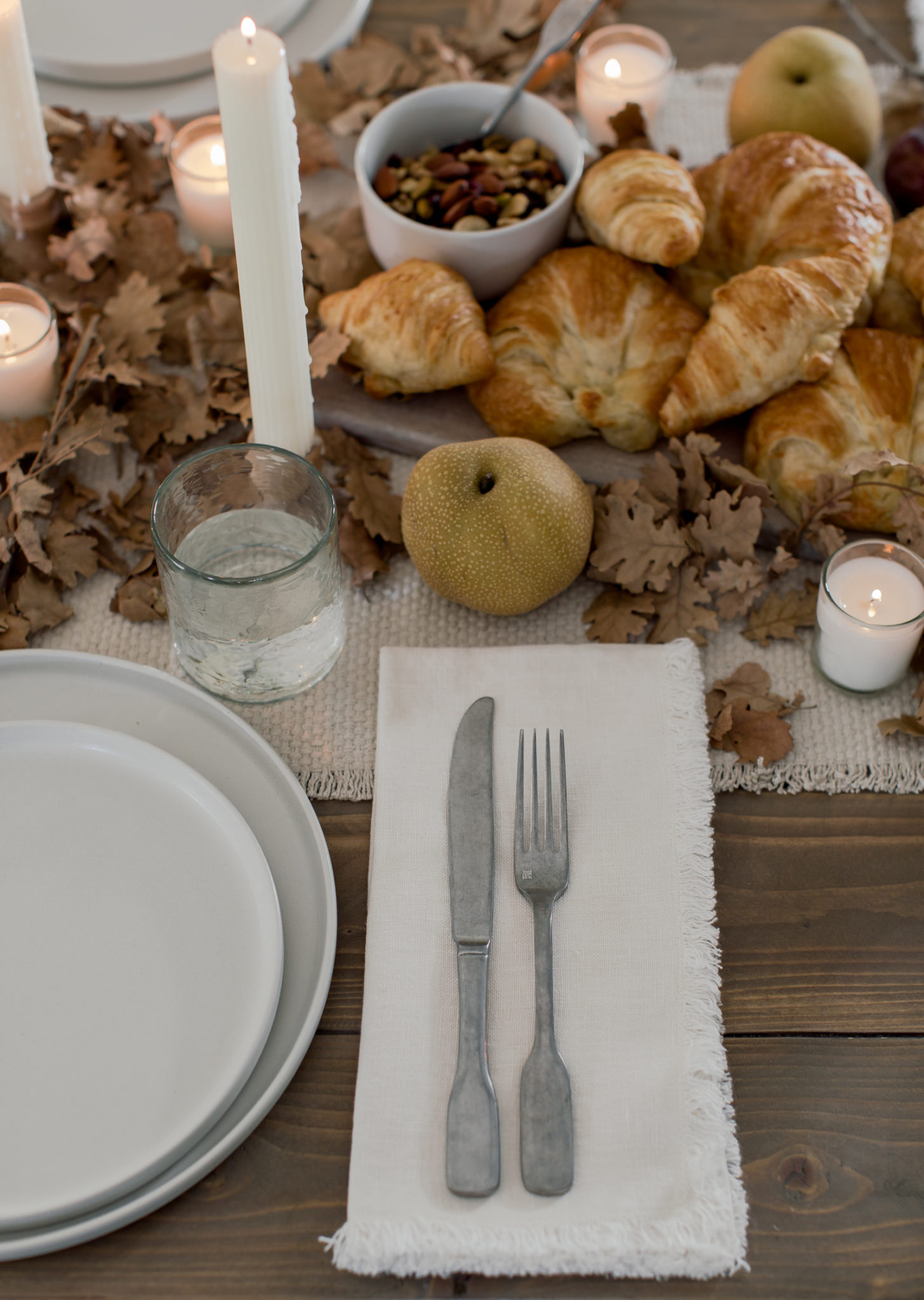 Candlelight Fall Tablescape Inspiration | Laine and Layne