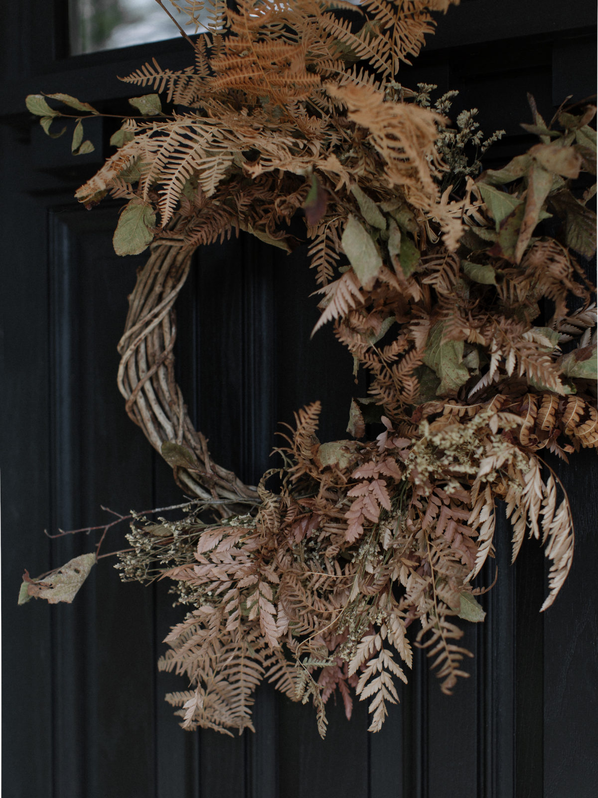 Fall Front Porch & DIY Foraged Wreath | Laine and Layne