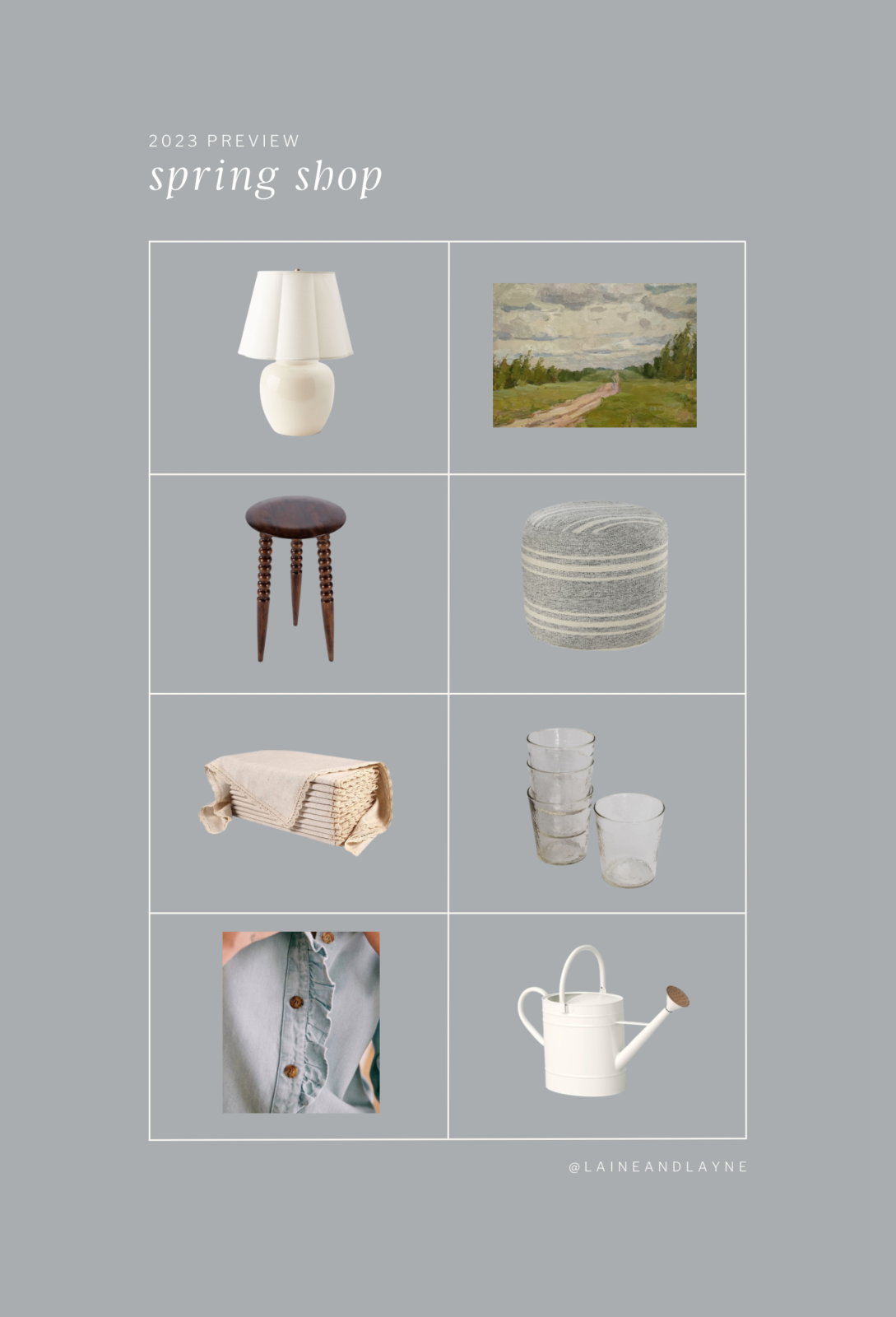 Spring Shop Preview + What We are Loving | Laine and Layne