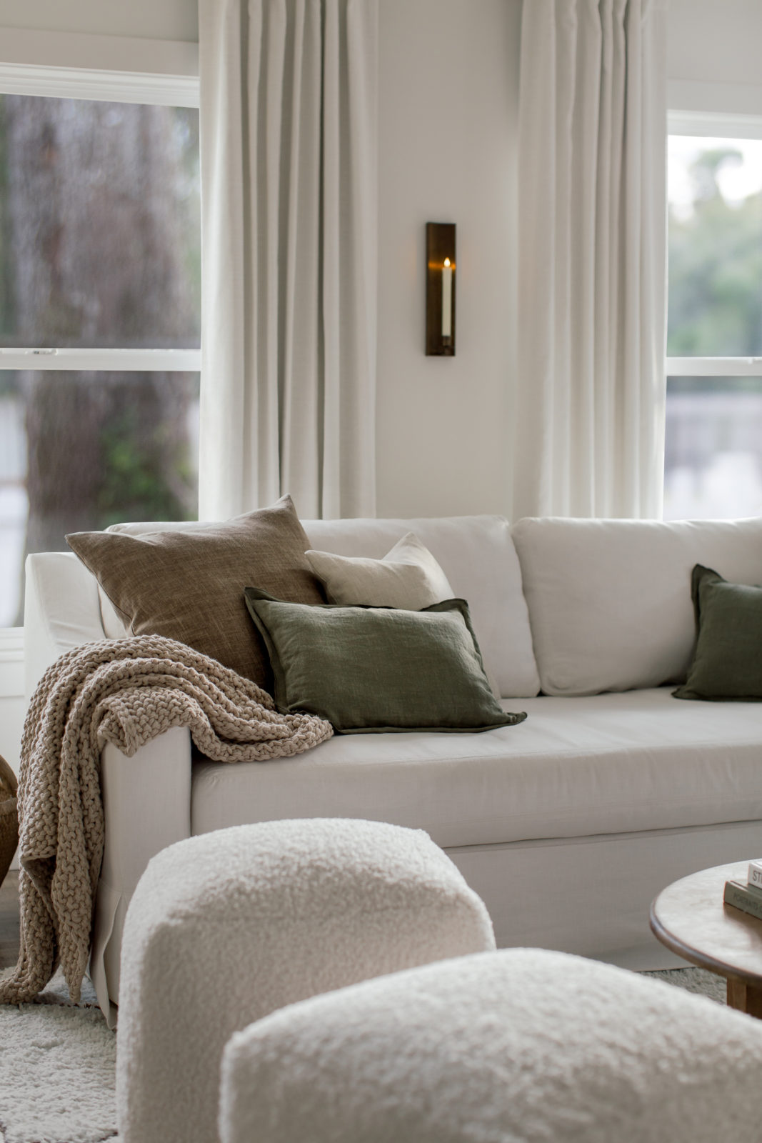 Winter Living Room & Foundational Layers | Laine and Layne
