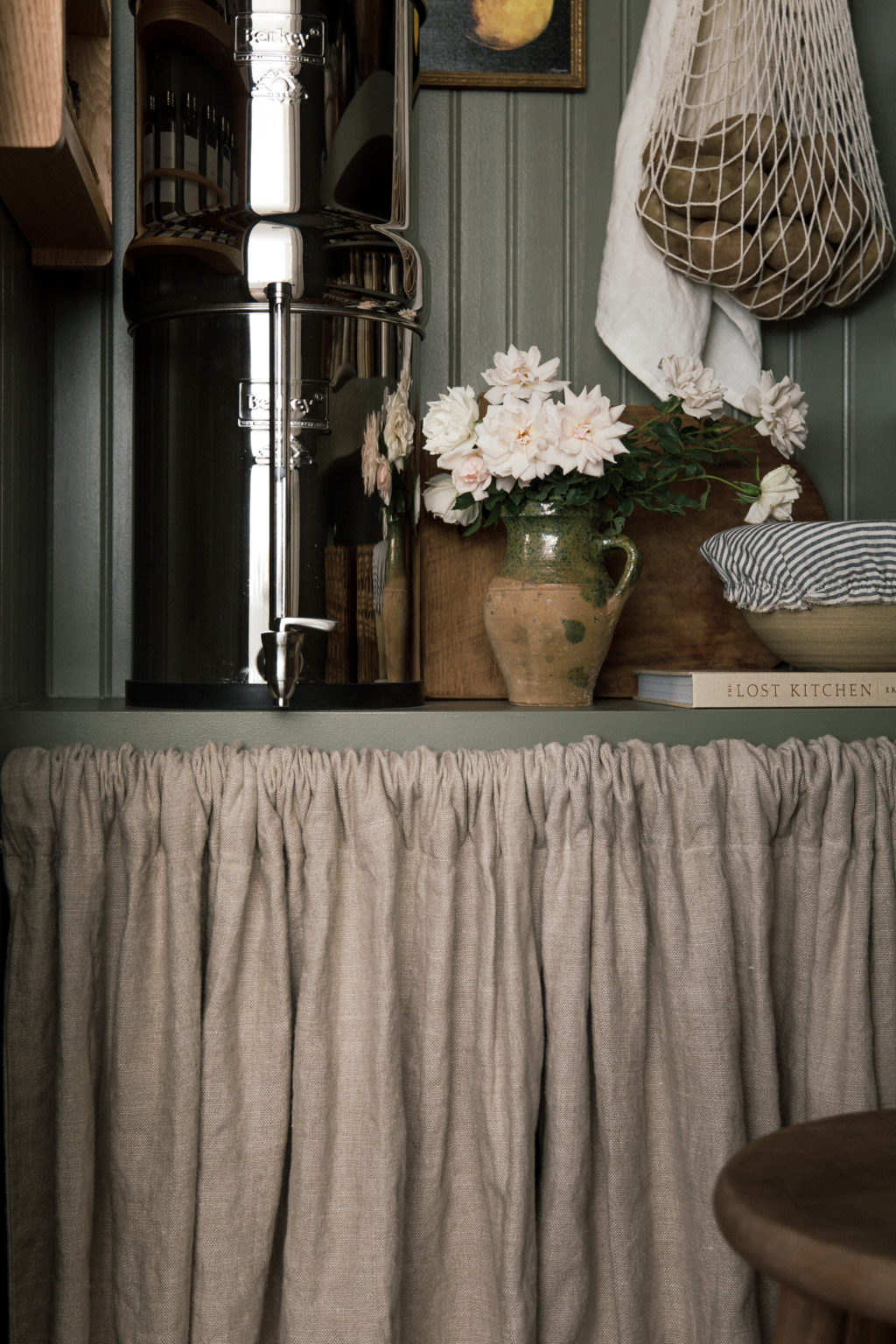 Pantry Update, Adding a Shelf for Our Berkey | Laine and Layne