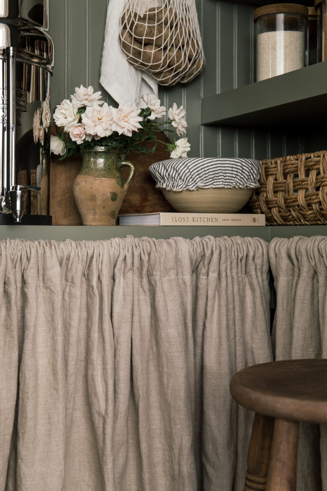 Pantry Update, Adding a Shelf for Our Berkey | Laine and Layne