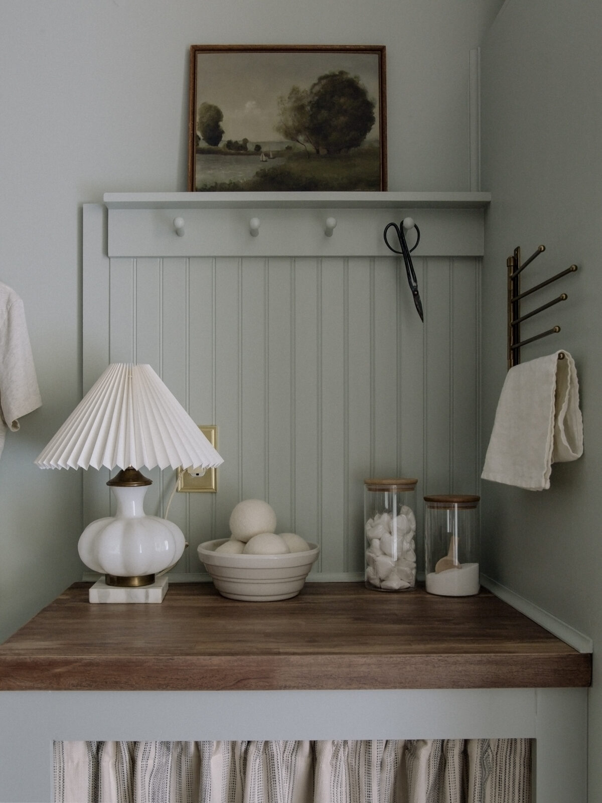 Laundry Reveal : How We Made Our Laundry Closet More Functional | Laine ...