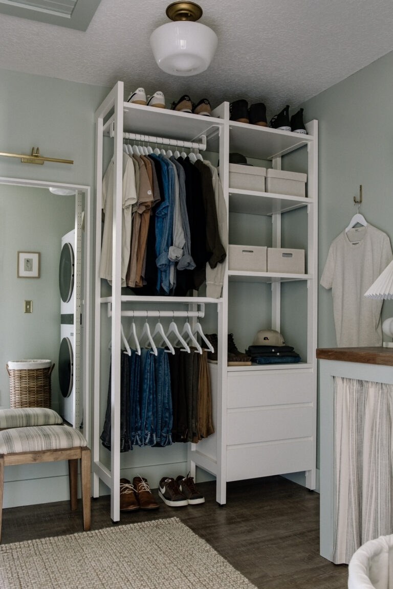 Closet Reveal : Completely Transforming Our Dated Closet into a ...