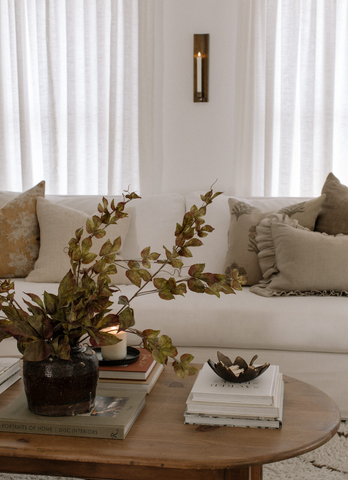 Fall Coffee Table & Inspiring Coffee Table Books | Laine and Layne