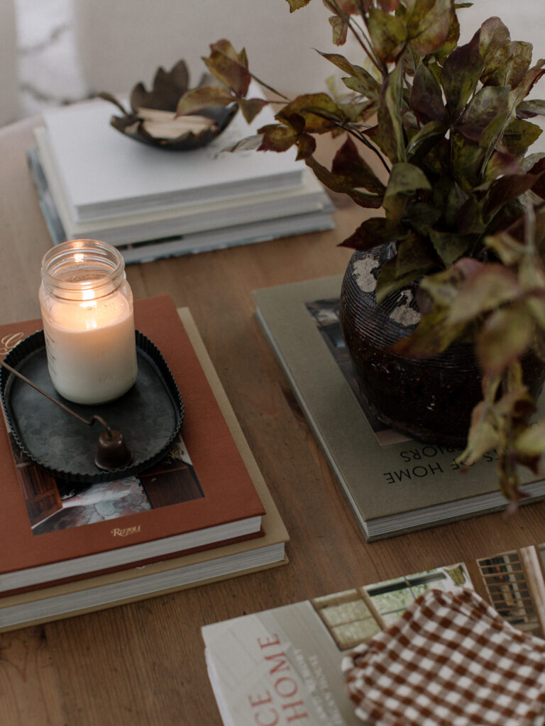 Fall Coffee Table & Inspiring Coffee Table Books | Laine and Layne