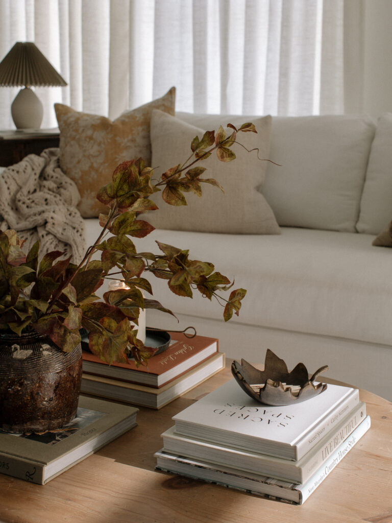 Fall Coffee Table & Inspiring Coffee Table Books | Laine and Layne