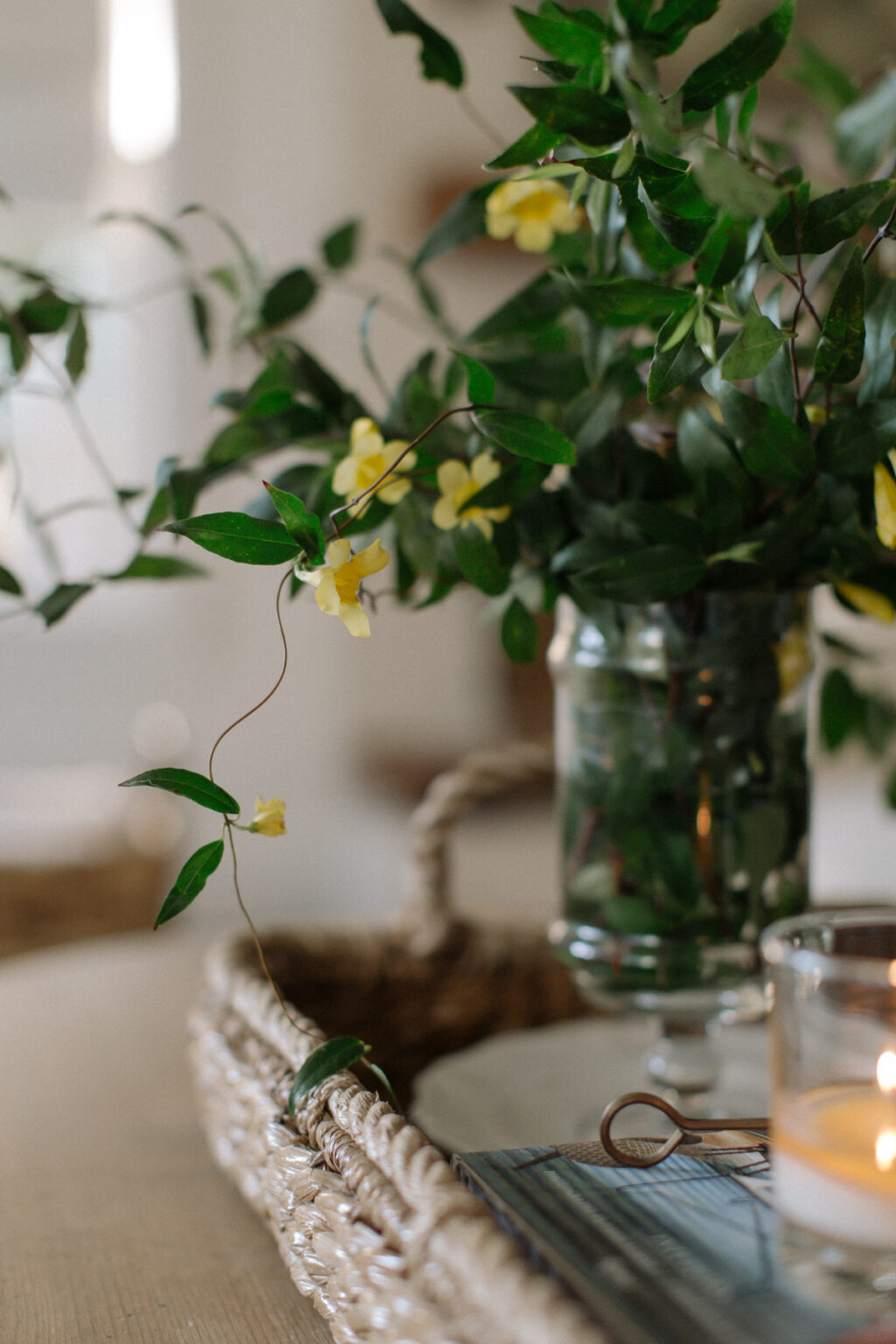 Spring Living Room, Fireplace Brick, Jute Rug Q&A | Laine and Layne